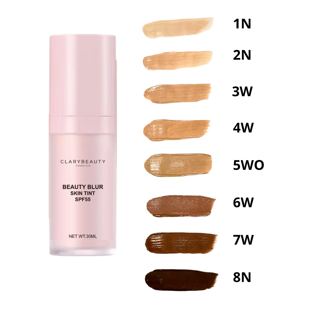 Beauty Blur Skin Tint | 8N | Clarybeauty Cosmetics